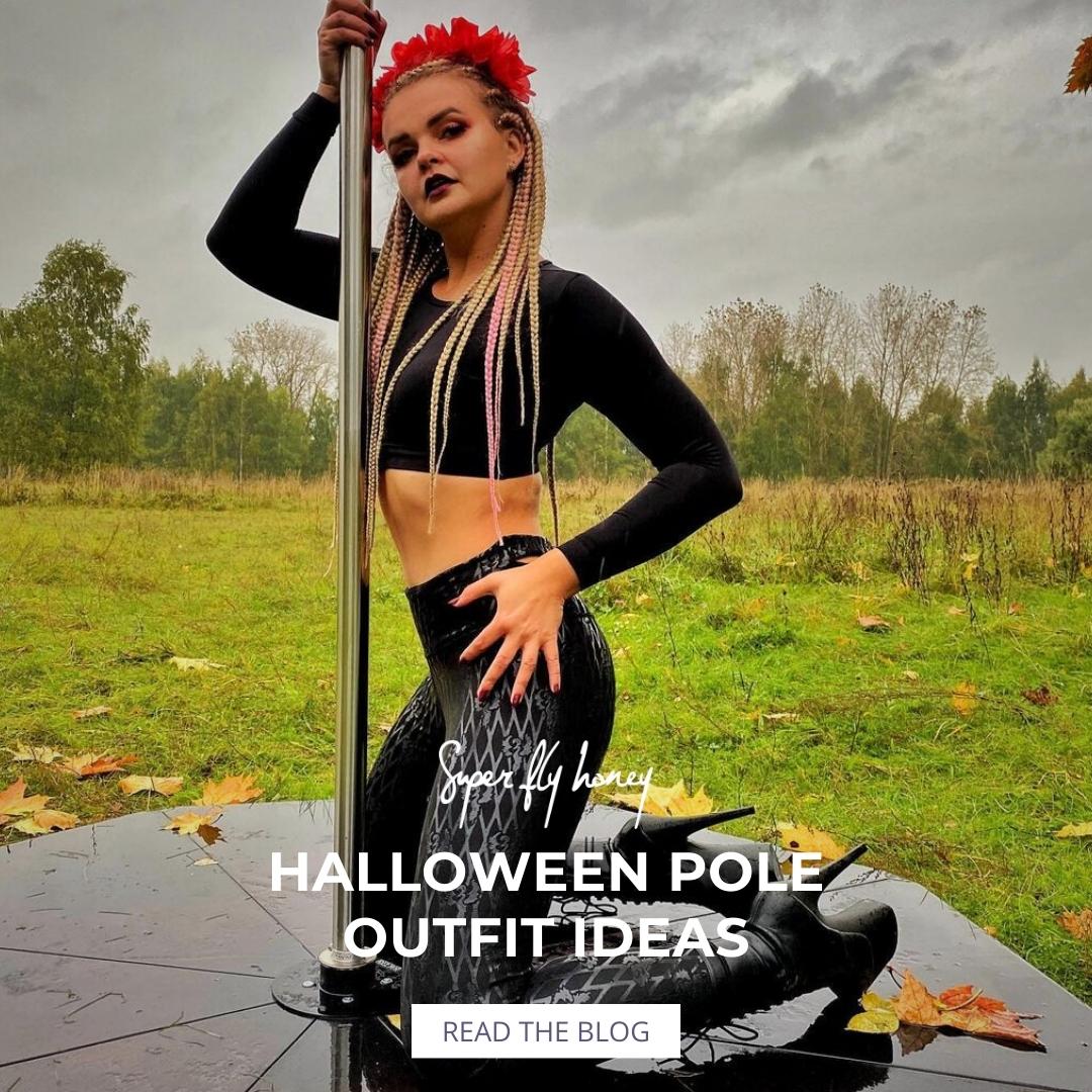 Halloween Pole Outfit Ideas - Super Fly Honey Sticky Pole Wear