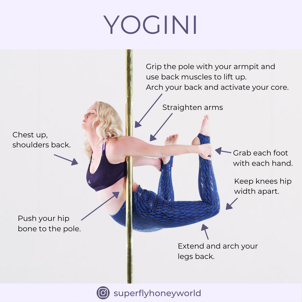 Pole Trick Tutorial: Yogini Pole Move