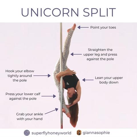 Pole Trick Tutorial: Unicorn Split