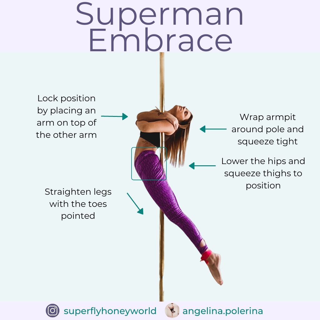 Pole Trick Tutorial: Superman Embrace