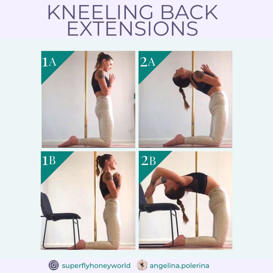 Pole Fitness Exercises Tutorials